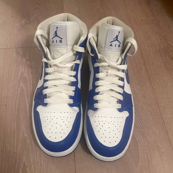 Jordan | Shoes | 22 Womens Air Jordan 1 Mid Kentucky Blue | Poshmark